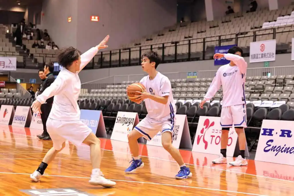 【スポーツコース】広島ドラゴンフライズU18vs男子バスケットボール専攻によるエキシビションマッチを開催！-2024年1月5日(金)- | クラーク記念国際高等学校